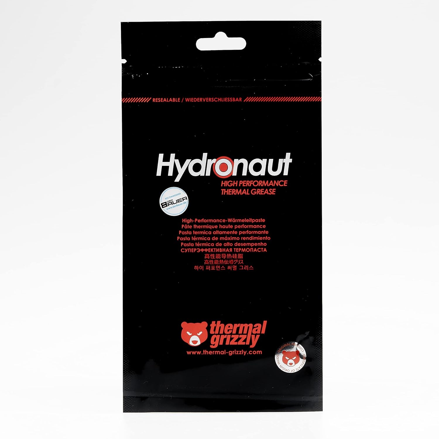 Thermal Grizzly Hydronaut - Conductive, High Performance Thermal Paste ...